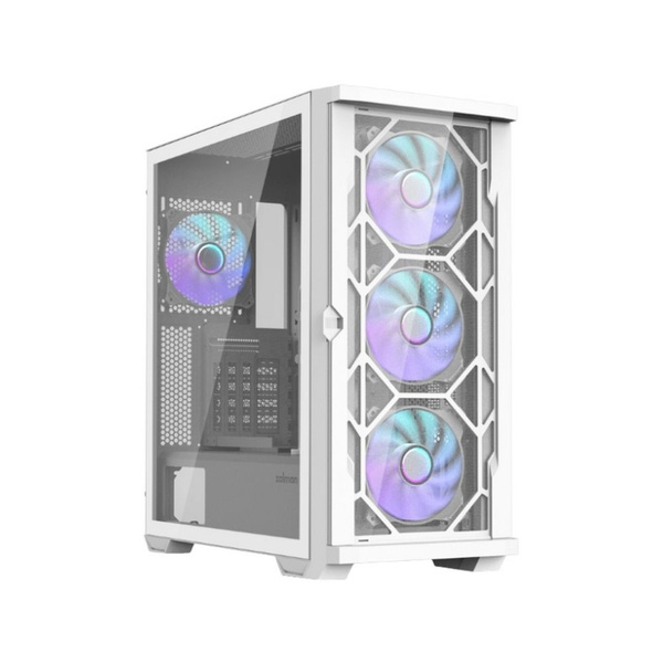 Корпус MidiTower Zalman Z10 DUO White (без блока питания) (Zalman Z10 ...