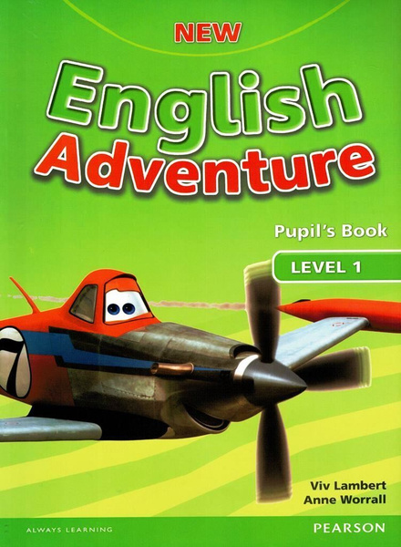 New English Adventure Level 1 Pupil's Book + DVD Учебник - купить с ...