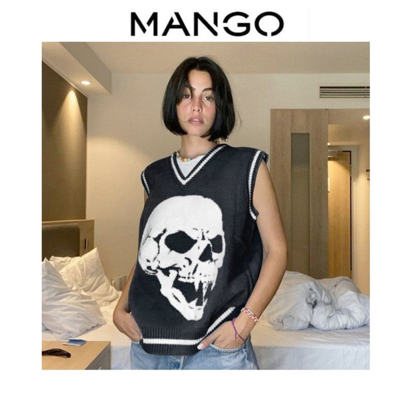 Майка MANGO, 46, 48 - купить по выгодной цене в интернет-магазине OZON (1222843433)