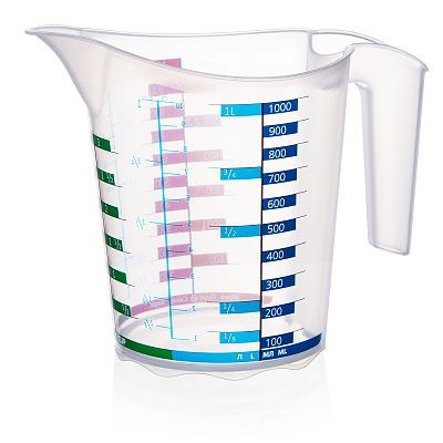 Емкость мерная Elfplast, 1000 мл, ABS пластик купить по низкой цене с доставкой в интернет ...