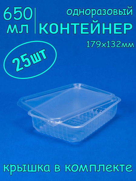 Контейнер одноразовый (25 предметов) SoftHome - купить по выгодной цене в интернет-магазине OZON ...