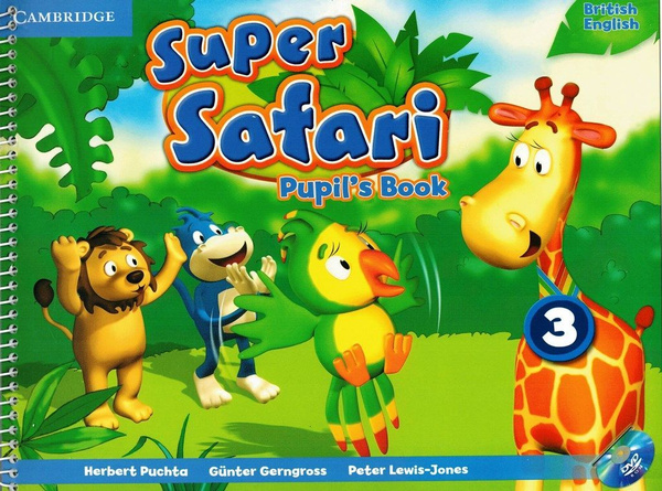 Super Safari 3 Pupil's Book with DVD-ROM Учебник английского языка - купить с доставкой по ...