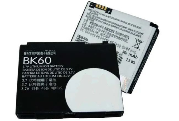 Аккумулятор BK60/BC60 для Motorola SLVR L9/L7e/W510/ROKR E8/V3X ...