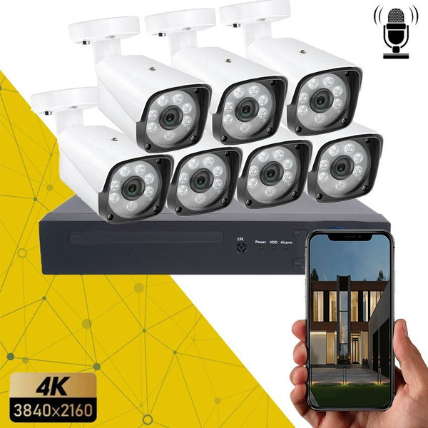 Система видеонаблюдения XMEye 700IPKIT 4MP 3840x2160 4K - купить по ...