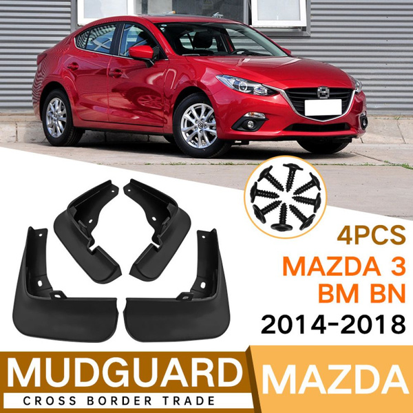 Автомобильные брызговики подходит для 2014-2018 Mazda 3, Брызговики - 4 ...