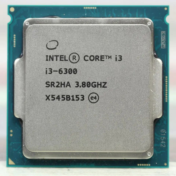 Процессор Intel i3-6300 Core i3 6-го поколения, OEM (без кулера), 2 яд., 3.8 ГГц купить по ...