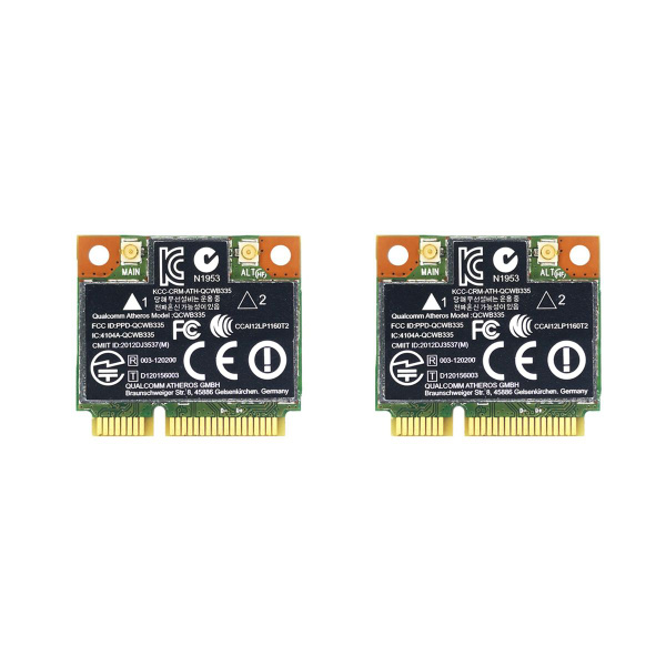 Joy Electronics Карта Wi-Fi AR9565 QCWB335 Mini PCIE Bluetooth 4.0, совместимая с XP Win7/8 ...
