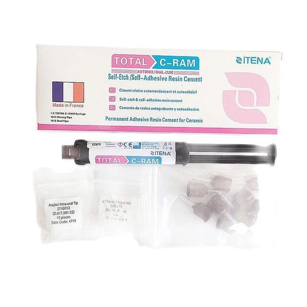 ITENA Total C-Ram Dental Self-Adhesive Resin for Ceramic Crown Veneer ...