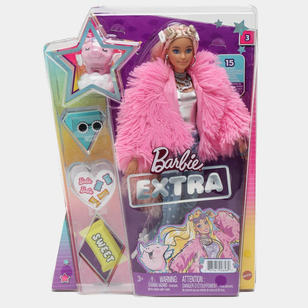 Barbie Кукла Extra N3 GRN28-JA12-19A - купить с доставкой по выгодным ...