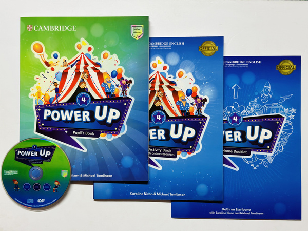 Power Up 4 : Pupil's Book + Activity + Home Booklet + CD купить на OZON по низкой цене (1259918799)