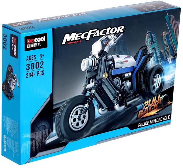 Конструктор Decool Мотоцикл, 282 детали, для мальчика, 53794 - купить с доставкой по выгодным ...