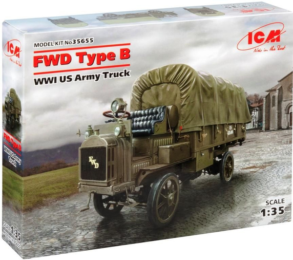 Сборная модель автомобиля FWD Type B. Грузовик армии США (1/35 ...
