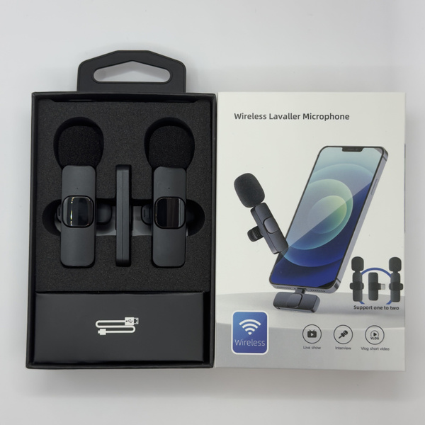 Микрофон петличный JBH MICROPHONE k9 - купить по выгодной цене в ...