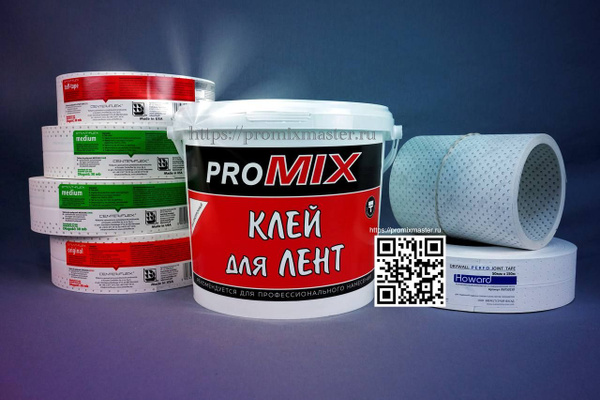 Клей-шпатлевка для лент PROMIX, 7 кг. ведро - купить с доставкой по ...