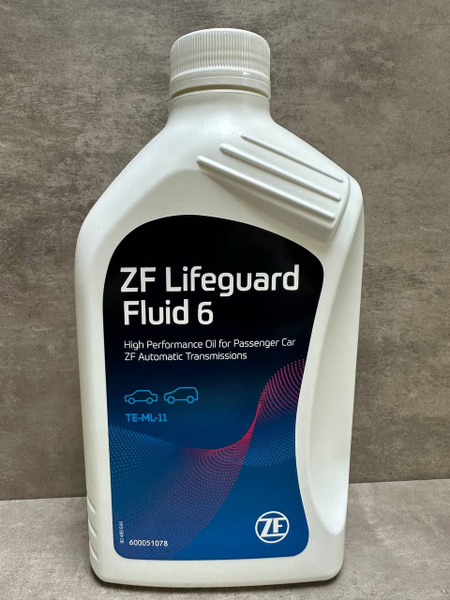 Масло Трансмиссионное ZF ATF Lifeguard Fluid 6 1 литр, аналог для VAG G ...