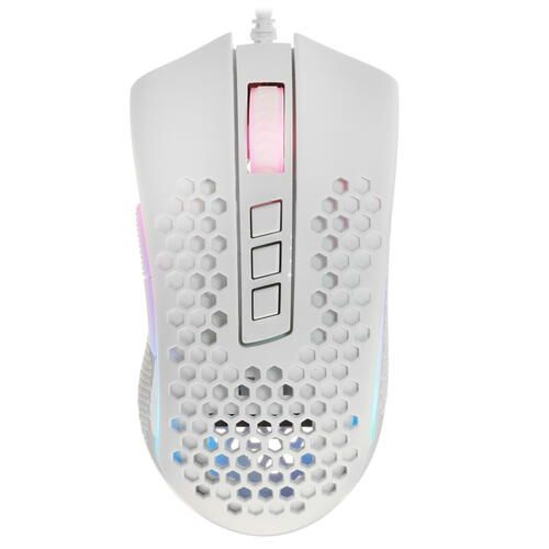Мышь проводная Redragon проводная Redragon Storm , белый,mous230 купить c доставкой на OZON по ...