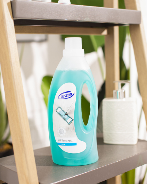 Средство для мытья пола Luscan, 1 литр, концентрат, отдушка Цитрусовая - купить с доставкой по ...