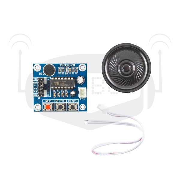 Модуль записи/воспроизведения звука ISD1820 - купить с доставкой по ...