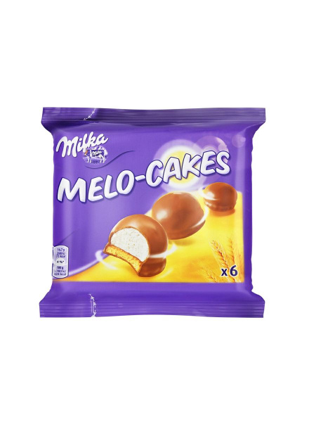 Зефир с печеньем Milka Melo-Cakes, 100 гр - купить с доставкой по ...