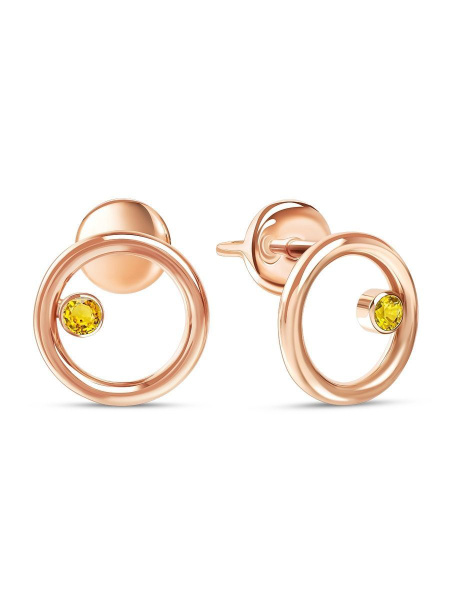 Alexandra Gr. Серьги ювелирные Золото красное 585 пробы купить на OZON ...