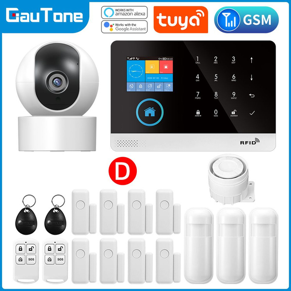 Датчик сигнализации gautone tuya smart wi-fi домашняя купить по ...
