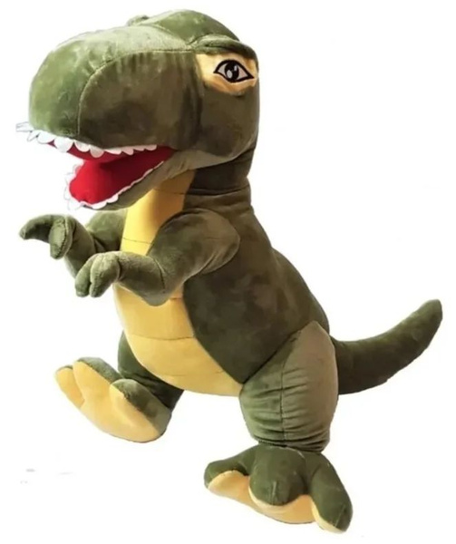 Мягкая игрушка Динозавр Тирекс зеленый 90 см - купить с доставкой по ...