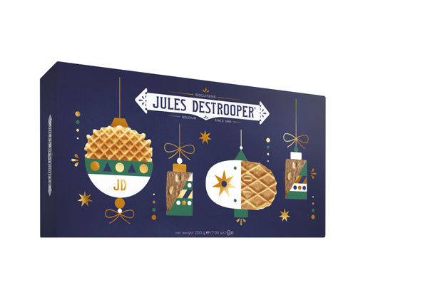 Бельгийское печенье Jules Destrooper ассорти Jules Traditionals, 200 ...