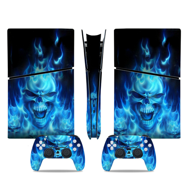 Полный набор наклеек для консоли PS5 Slim Digital Edition (новая ...