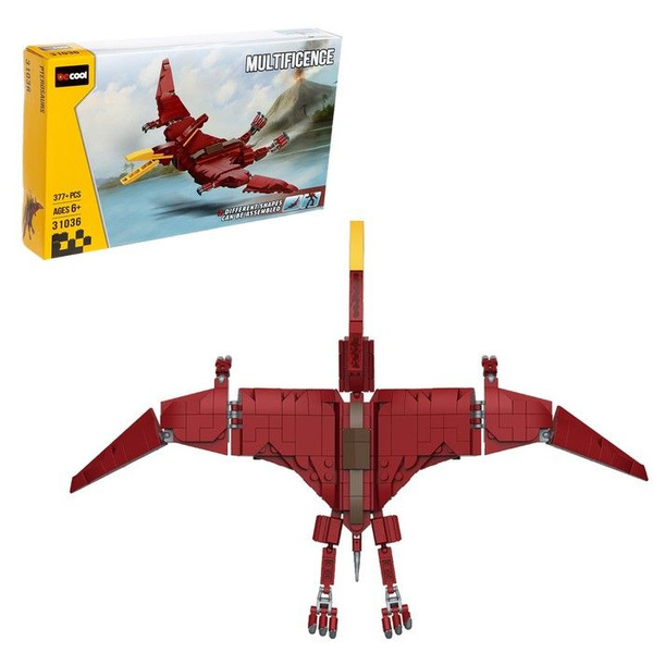 Конструктор Decool "Дино", Птеродактиль, 377 деталей купить на OZON по низкой цене (1674467811)