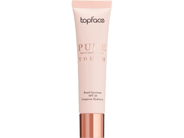 Тональный крем увлажняющий, светоотражающий Topface Pure Touch Tinted ...