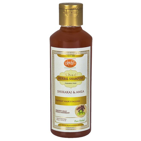 Шампунь Шикакай Амла Кхади Индия 210мл (Shikakai Amla Shampoo Khadi ...