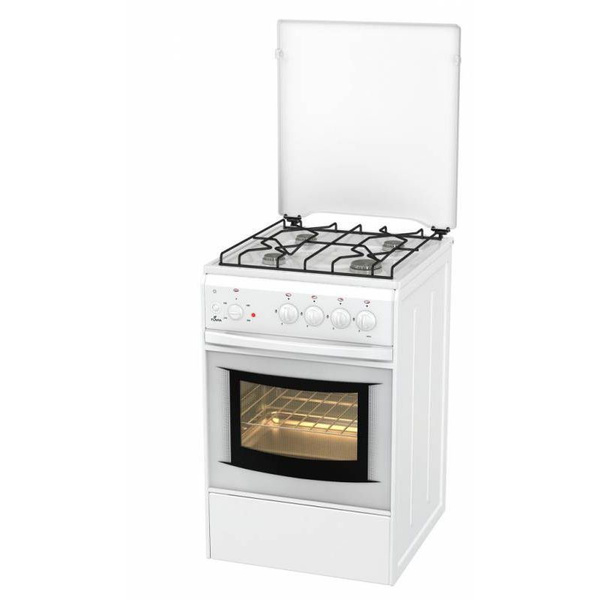 Газовая плита Flama AK 1411 W - купить по выгодной цене в интернет ...