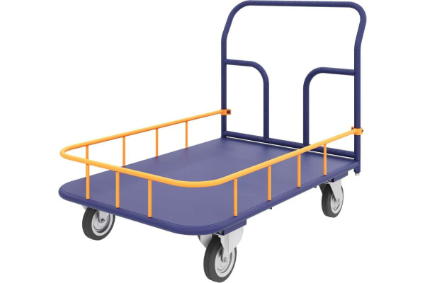 Тележка платформенная с бортиком - купить с доставкой по выгодным ценам ...