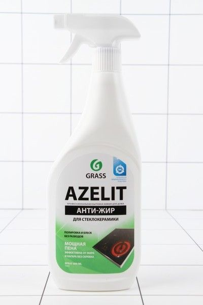 Очиститель для кухни Azelit 600мл для стеклокерамике (триггер) GraSS ...
