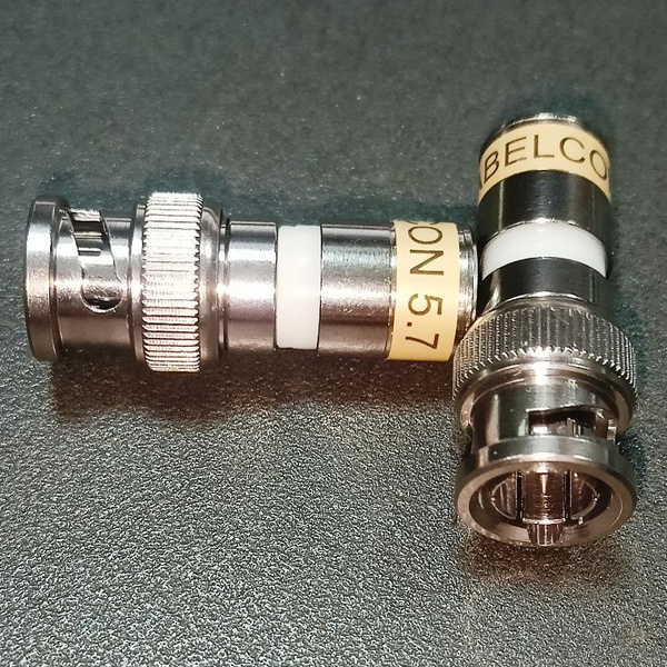 BNCM-56-CX3 5.7 Corning/Cabelcon Разъем BNC-штекер, компрессионный (2шт ...