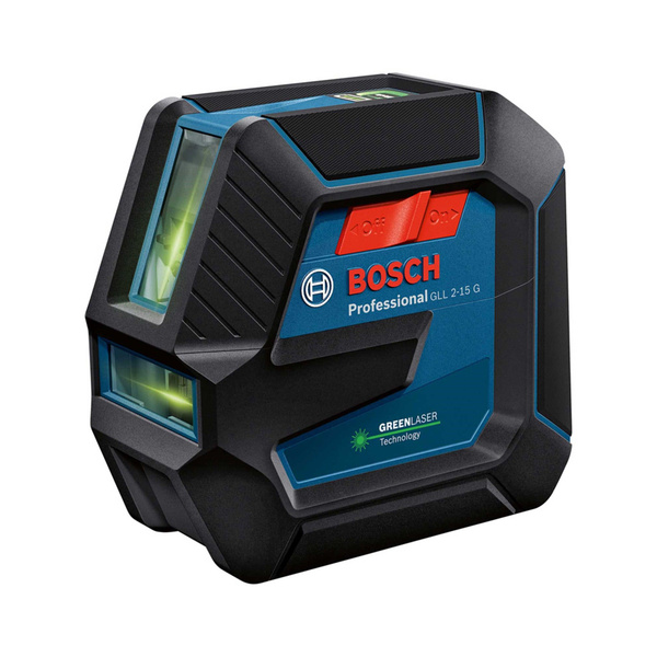 Купить Линейный лазерный нивелир Bosch GLL 2-15G, на батарейках ...