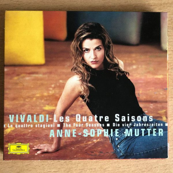 CD Vivaldi and Anne-Sophie Mutter. Les Quatre Saisons (France, Deutsche ...