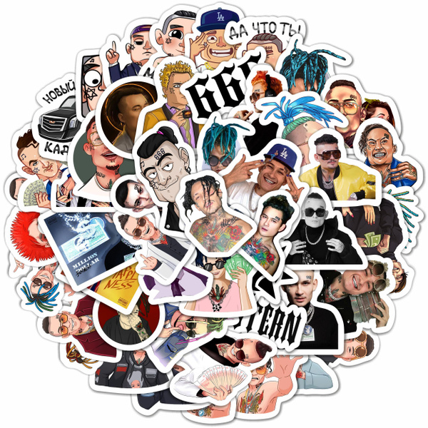 Набор стикеров Моргенштерн. Наклейки для творчества на телефон, ноутбук ...