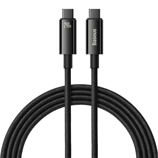 Кабель Baseus Tungsten Gold 240 Вт кабель для передачи данных типа C
