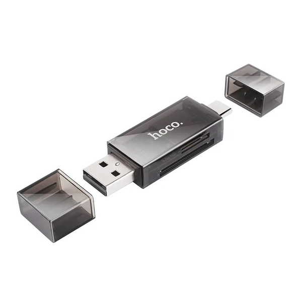 Картридер Type C Usb 3 0 Sd Microsd Tf до 2Тб Быстрый 480Мб