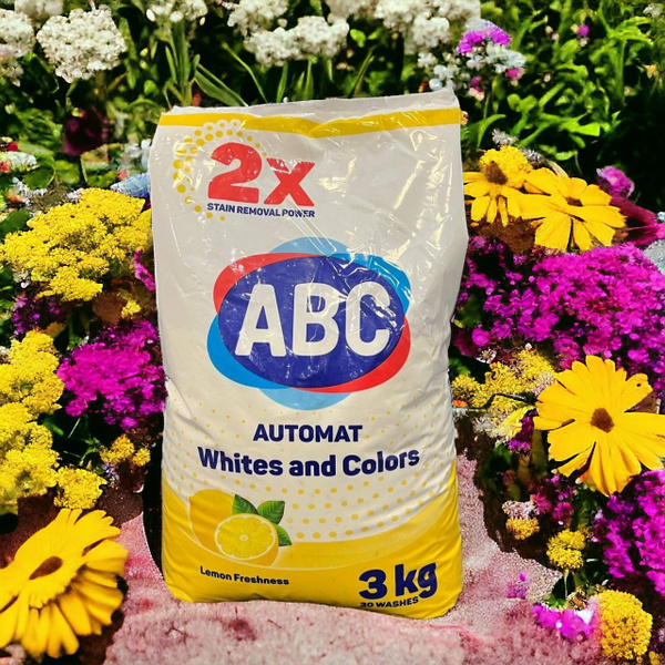 ABC Стиральный порошок 3000 г 30 стирок Для белых тканей, Для деликатных тканей купить на OZON ...