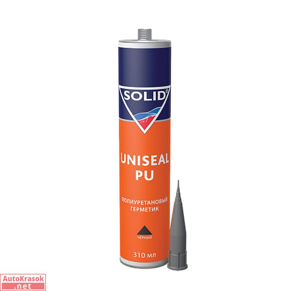 SOLID UNISEAL PU полиуретановый герметик 310мл, черный - купить по ...
