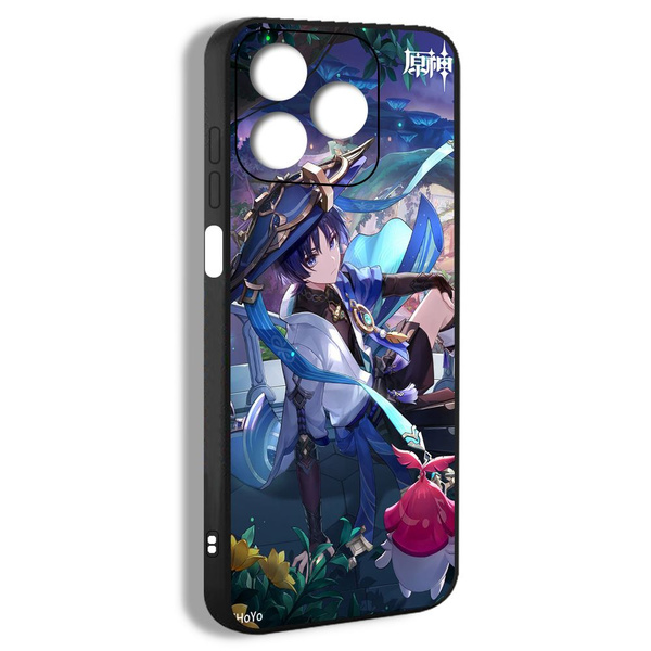 чехол для смартфона Подходит для Tecno Spark 10c Странник Геншин Wanderer Genshin Ejg19 купить