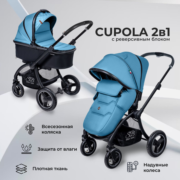 Вопросы и ответы о Универсальная коляска Sweet Baby 2в1 Cupola Dark ...