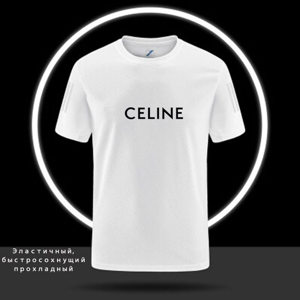 Футболка CELINE, размер 50, цвет белый - купить по выгодной цене в ...