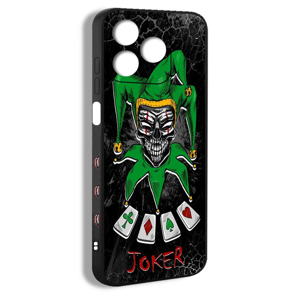 чехол для смартфона Подходит для Tecno Spark 10c джокер арт Joker обои