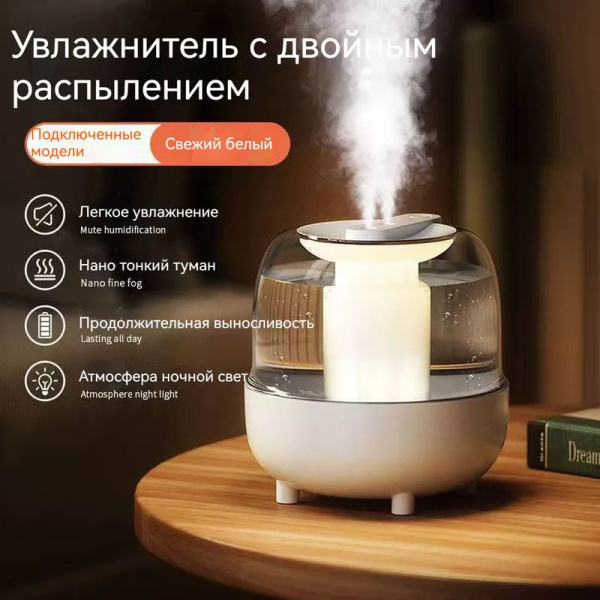 Увлажнитель воздуха ILEiSakf, белый - купить с доставкой по выгодным ...