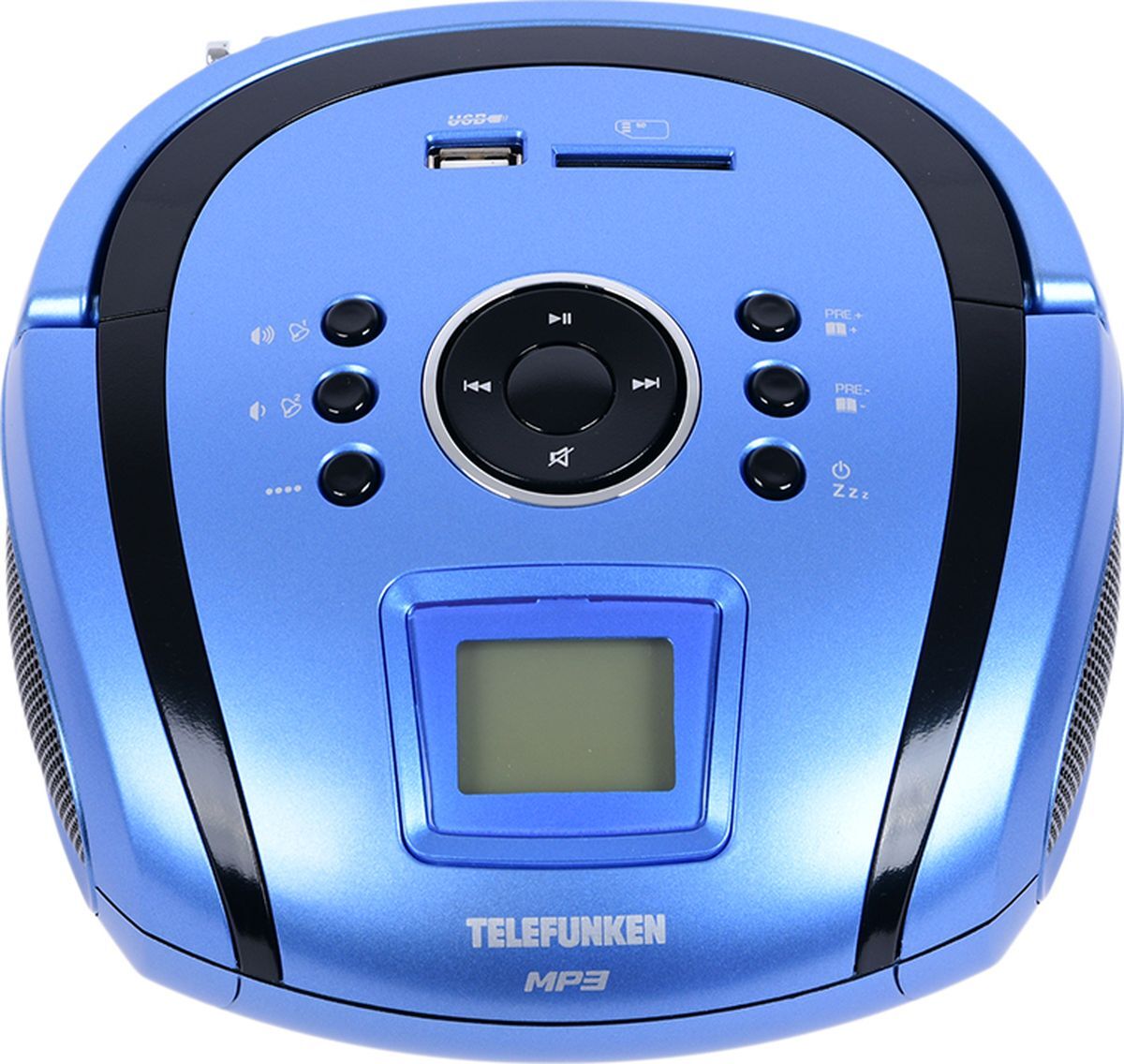 Магнитола Telefunken TF-SRP3449, синий купить по низкой цене с ...