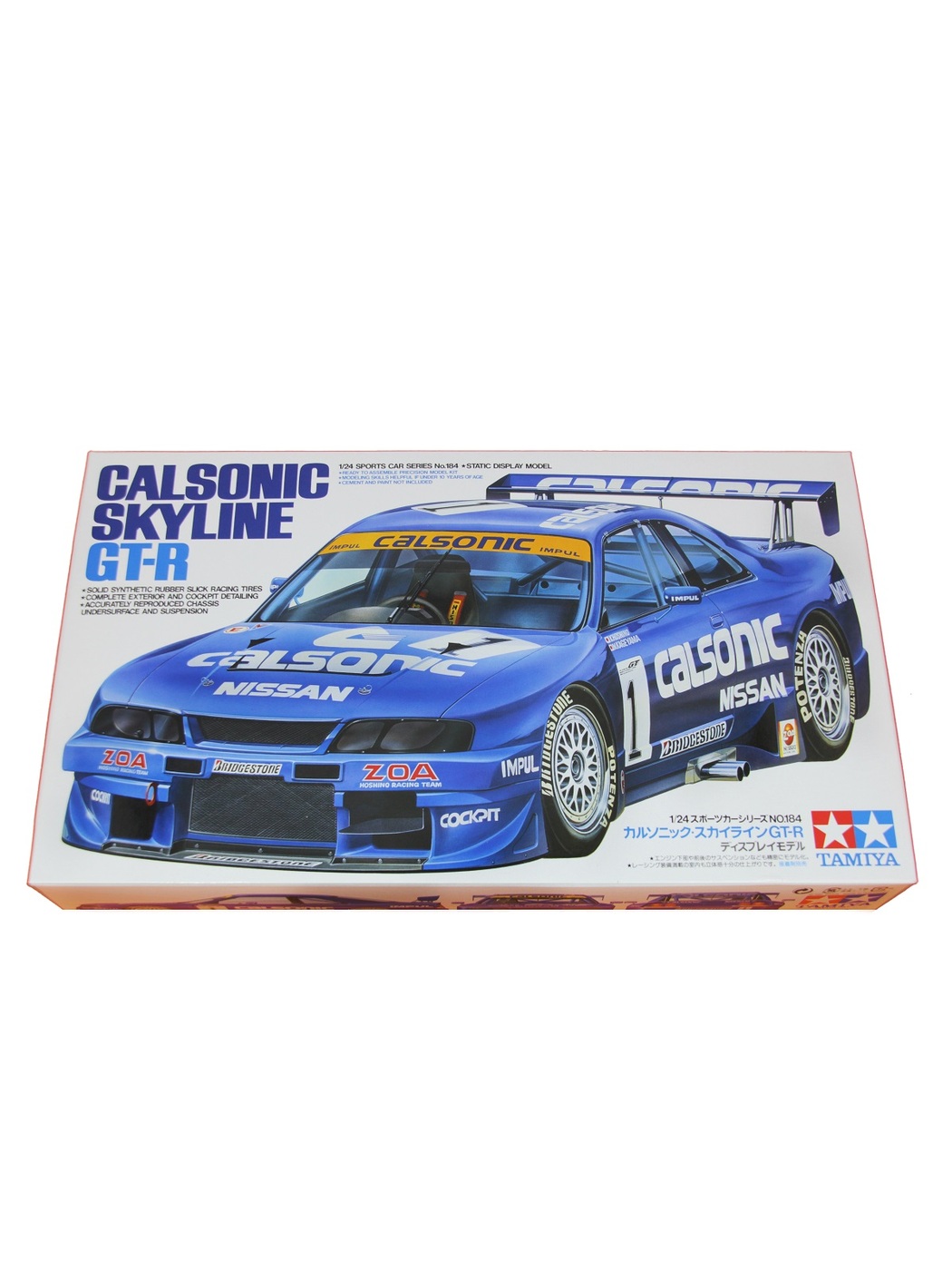 Характеристики Гоночный автомобиль Calsonic Skyline GT-R R33, подробное ...