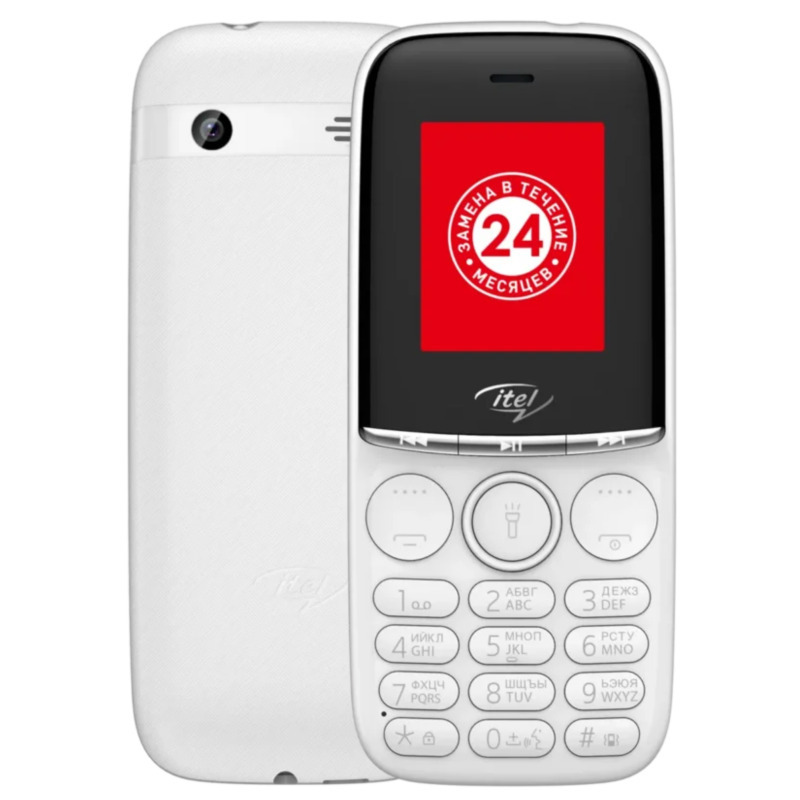 Мобильный телефон ITEL IT2320, белый - купить по выгодной цене в ...